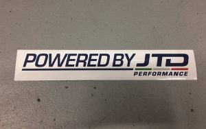 Sticker – “Powered by JTD-Performance” – JTD Performance