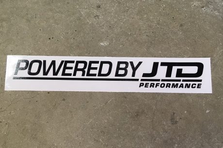 Sticker – “Powered by JTD-Performance” – JTD Performance