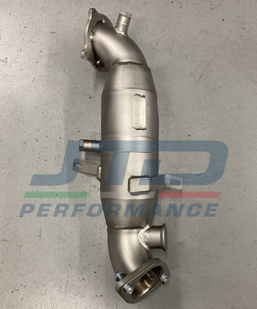 Downpipe 76mm met 300 cpi kat Giulia/Stelvio 2.0T – JTD Performance